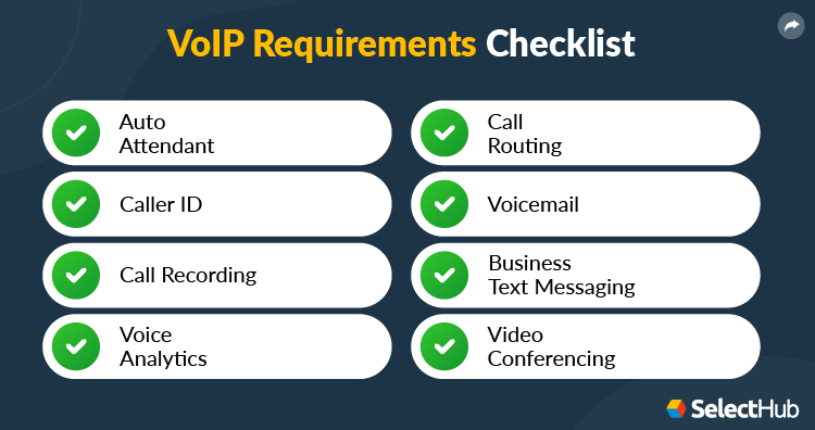 Top 8 VoIP System Requirements Checklist For 2025