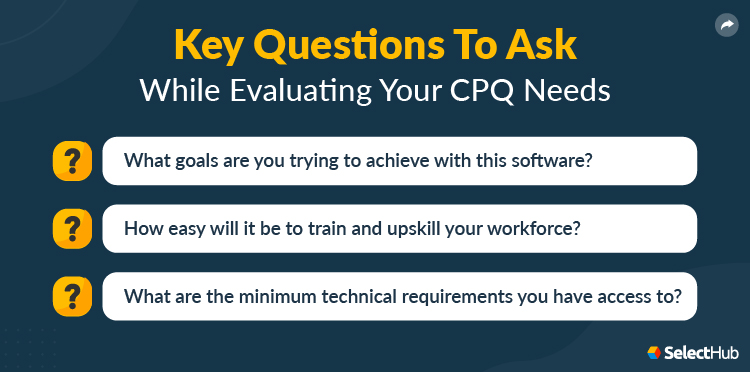 Top 8 CPQ Features & Requirements Checklist For 2025