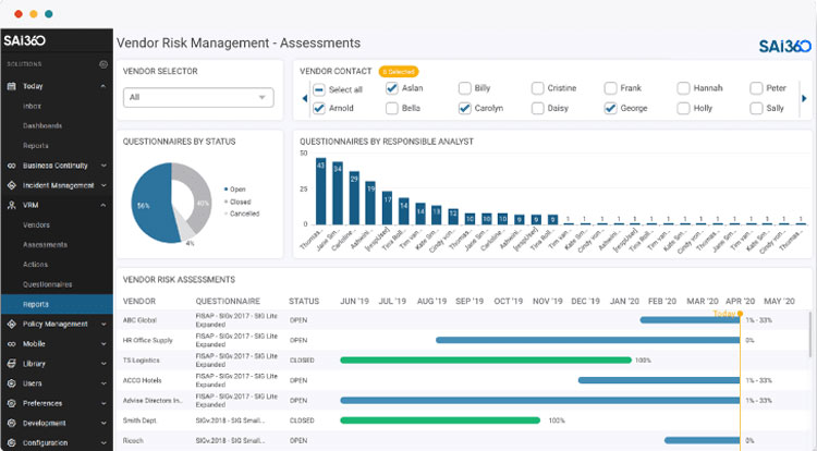 Best Vendor Risk Management Software Comparison & Reviews 2023