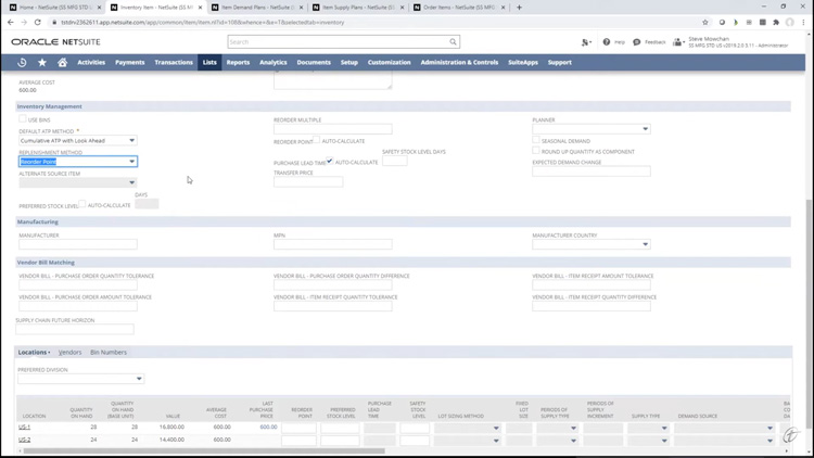 Manufacturing ERP Requirements & Features Checklist