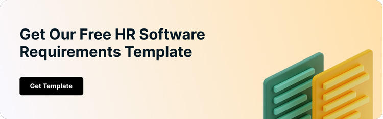 Top 21 HR Software Requirements + Free Template | 2025 Guide